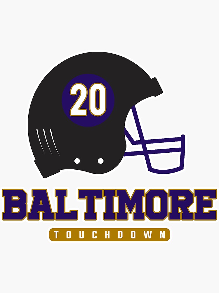 "Baltimore Football Team - Kickoff" Sticker for Sale by igzine | Redbubble