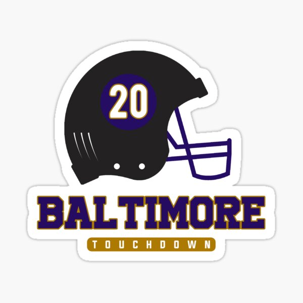 "Baltimore Football Team - Kickoff" Sticker for Sale by igzine | Redbubble