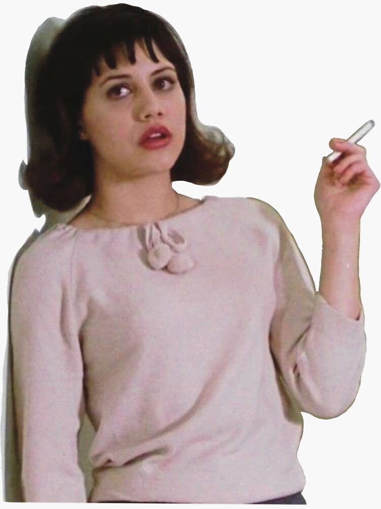 "girl interrupted " Sticker for Sale by spoiledbratz | Redbubble