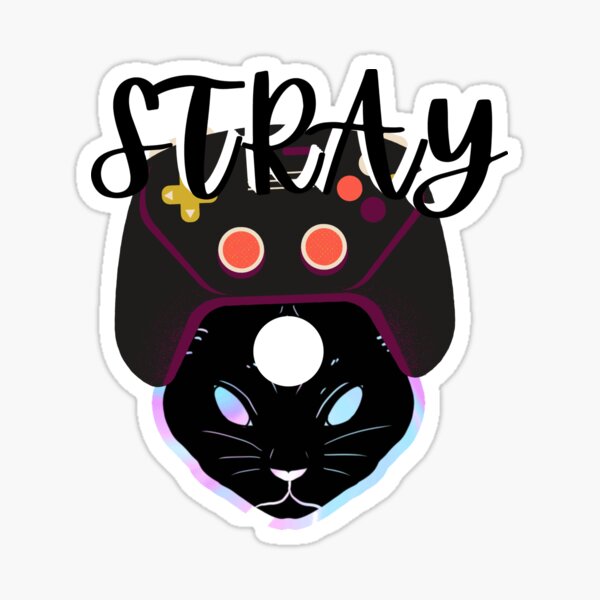 "Stray Cat 2" Sticker for Sale by leftyconceptops | Redbubble