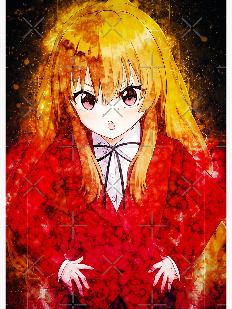 Taiga Aisaka Toradora Fanart Poster For Sale By Spacefoxart Redbubble