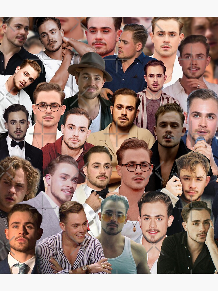 "Dacre Montgomery Photo Collage" Sticker for Sale by Jess-16 | Redbubble