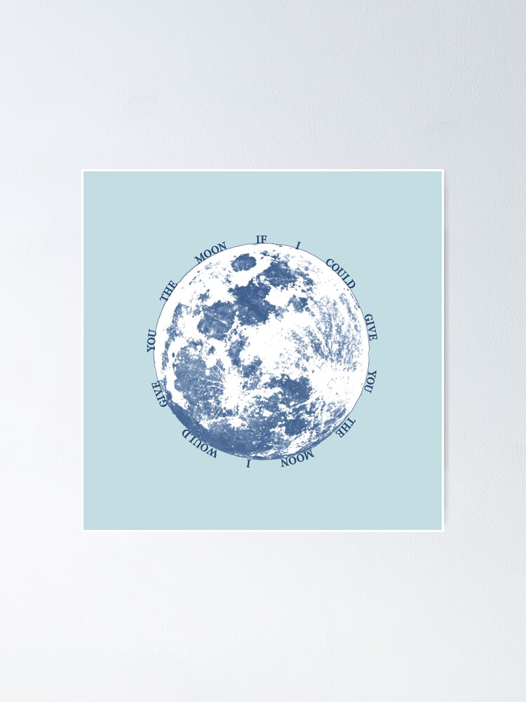 "phoebe bridgers moon song" Poster for Sale by etherealvibes | Redbubble