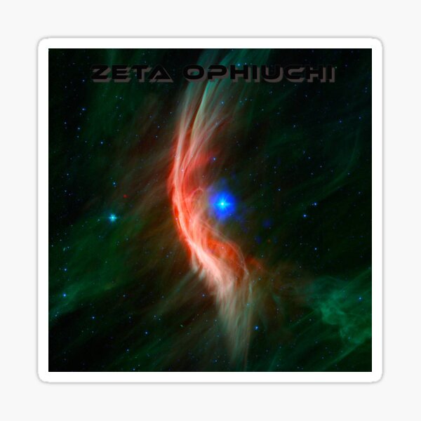 "Zeta Ophiuchi- A Hot Star ⭐⭐⭐⭐⭐" Sticker for Sale by SSMFashion ...