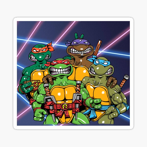 "TMNT School Picture " Sticker for Sale by AngelaPro94911 | Redbubble