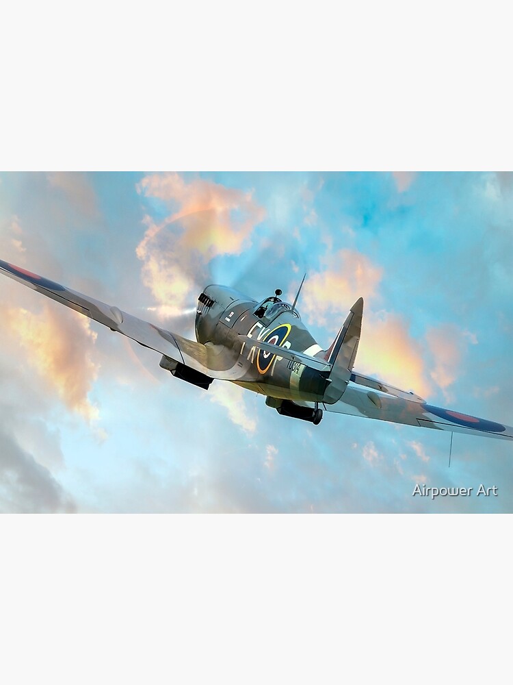 "Spitfire - Valiant Knight" Photographic Print for Sale by Airpower Art ...