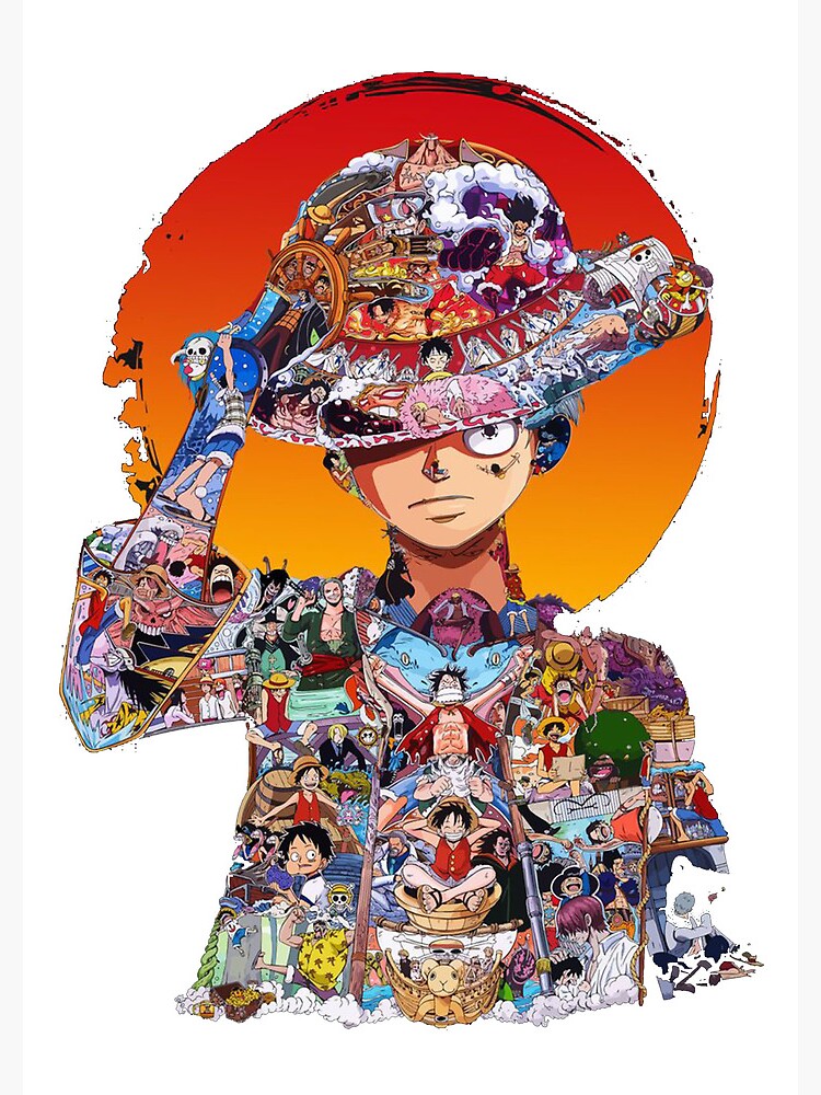 "One Piece Luffy" Spiral Notebook for Sale by Phoenix25x | Redbubble