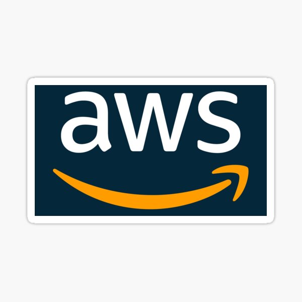 Aws Amazon Web Services Logo Sticker For Sale By Developerfriday Redbubble