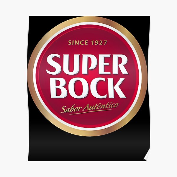 Póster «logotipo de super bock desde 1927» de CathyCurryShop | Redbubble
