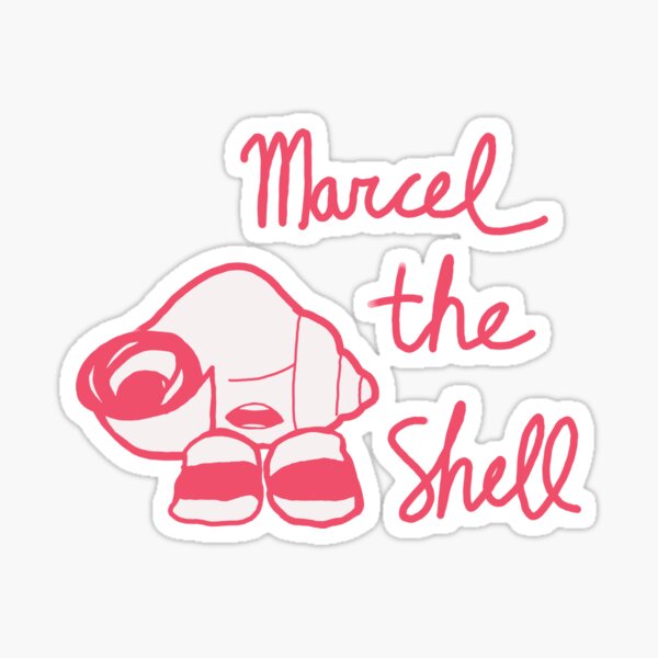 "Marcel the shell" Sticker for Sale by Kwynnalge | Redbubble