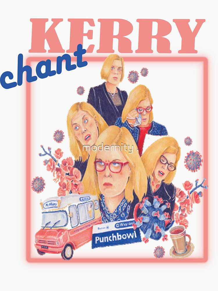 "kerry chant " Sticker for Sale by modernitymerch | Redbubble
