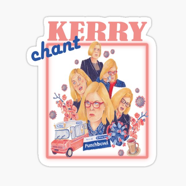 "kerry chant " Sticker for Sale by modernitymerch | Redbubble