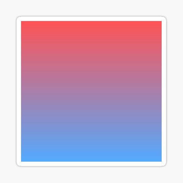 "Radical Red Gradient #4 | Beautiful Gradients" Sticker for Sale by ...