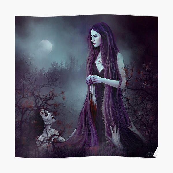 "Rusalka" Poster by thanatosofnicte | Redbubble
