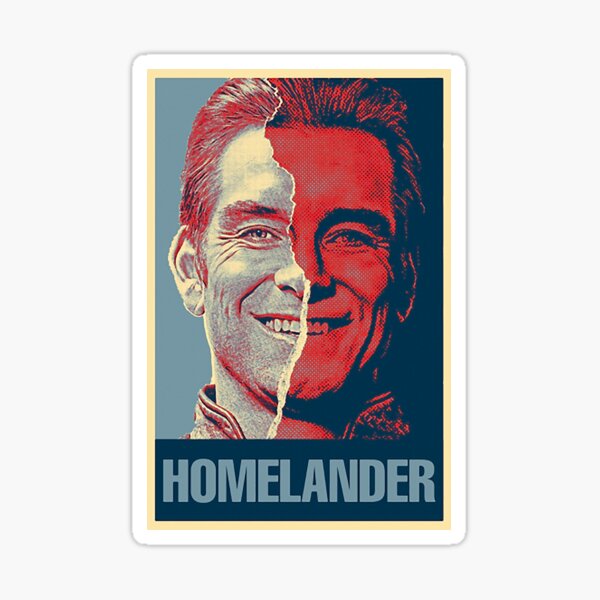 "Homelander" Sticker for Sale by YasTaniso | Redbubble