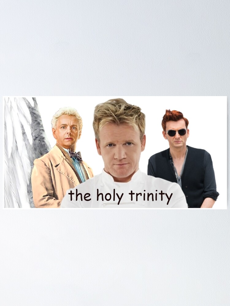"the holy trinity" Poster for Sale by moondropbutter | Redbubble