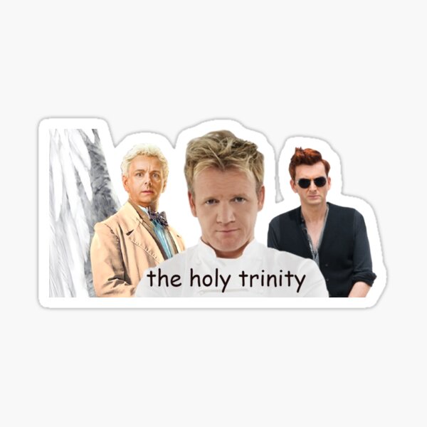 "the holy trinity" Sticker for Sale by moondropbutter | Redbubble