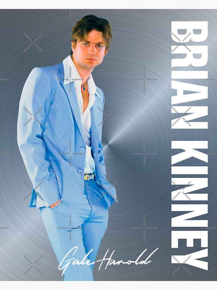 "GALE HAROLD | BRIAN KINNEY v2" Sticker for Sale by GroupieClub | Redbubble