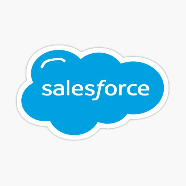 "salesforce" Sticker for Sale by ShirleyIppolito | Redbubble