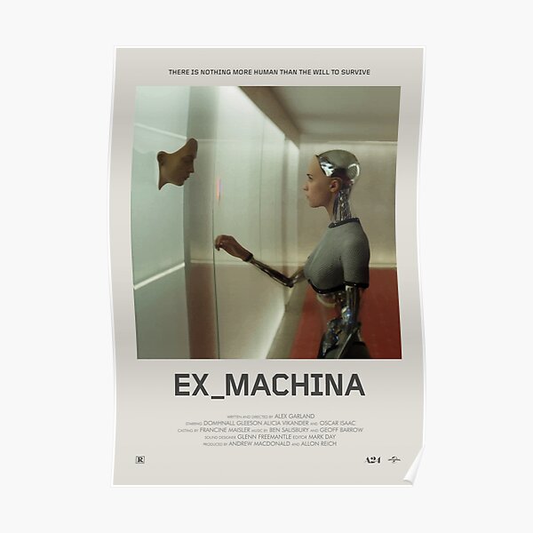 "Ex Machina Minimalist Poster" Poster for Sale by Canvasse | Redbubble