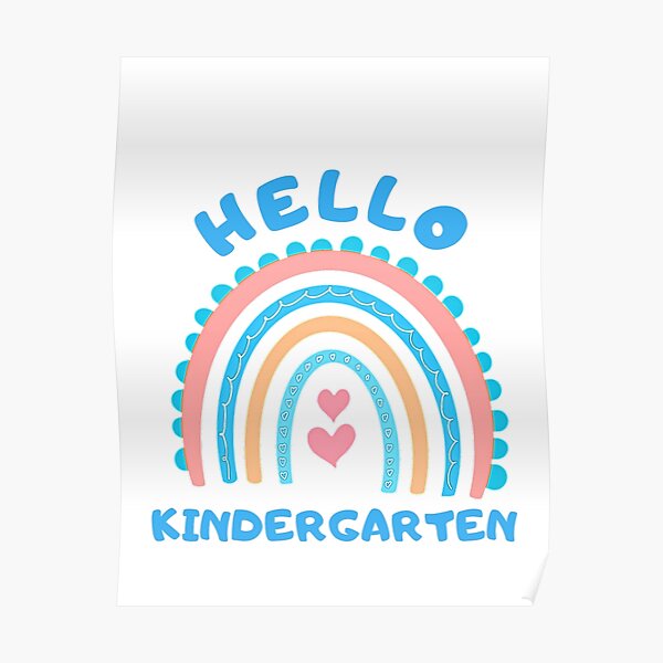 "pre k kindergarten alphabet back to school teachers" Poster for Sale ...