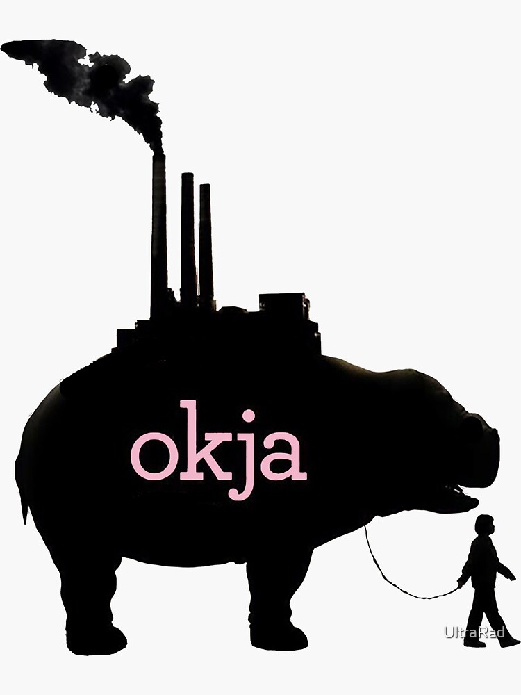 "okja" Sticker for Sale by UltraRad | Redbubble