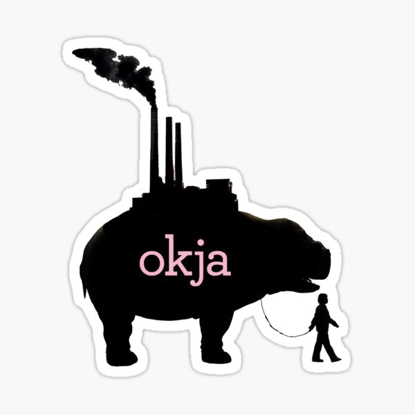 "okja" Sticker for Sale by UltraRad | Redbubble