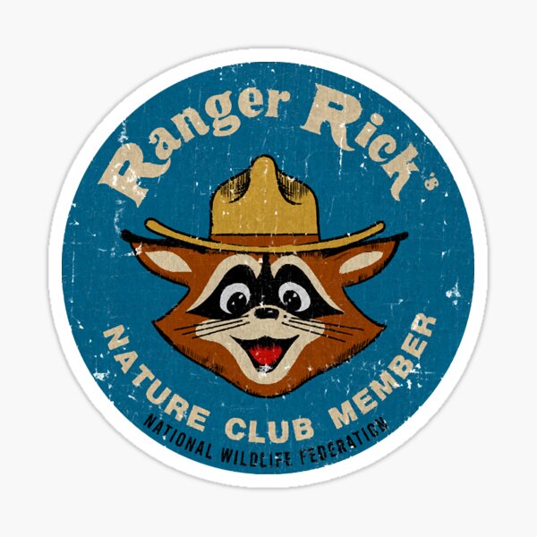 "Ranger Rick " Sticker for Sale by EricMoral26399 | Redbubble