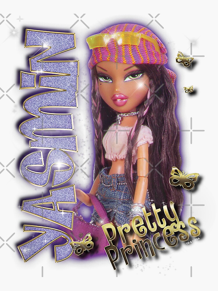 " Yasmin Pretty Princess Sparkle Photoreal " Sticker for Sale by ...