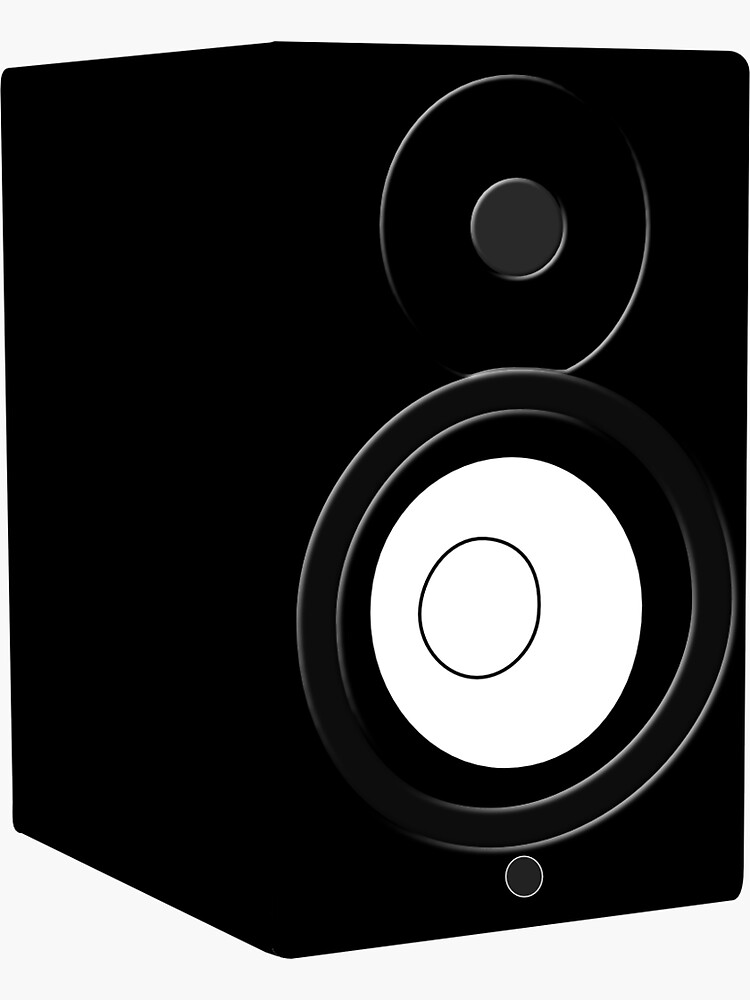 "Yamaha Speaker Sticker" Sticker for Sale by digidrawdude | Redbubble