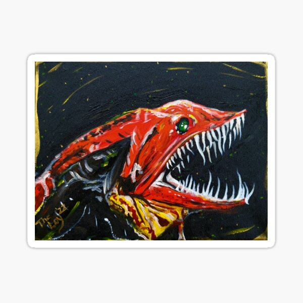 "Mr. Chompy" Sticker for Sale by TheLoy | Redbubble