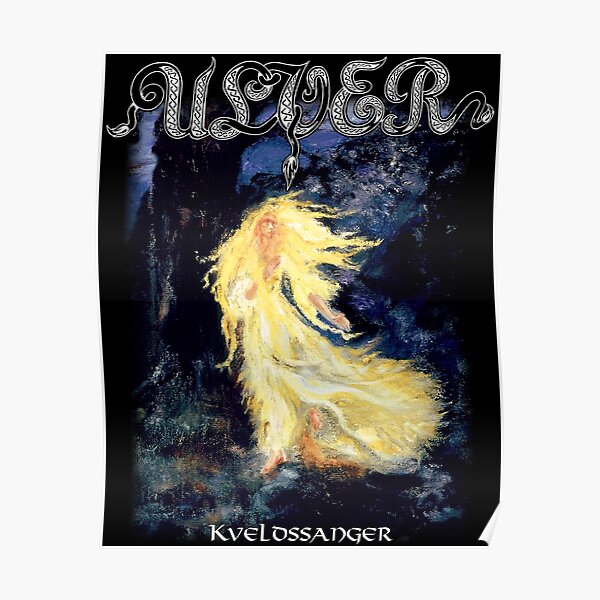 "Kveldssanger by Ulver - Classic Old School Black Folk Metal" Poster ...