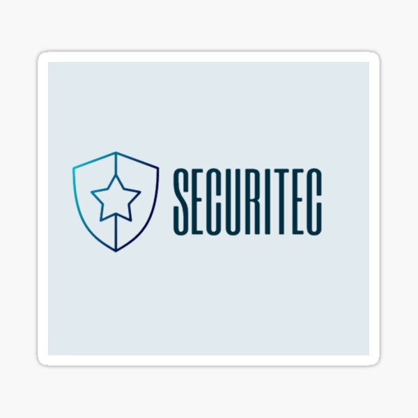 "SECURITEC star" Sticker for Sale by ParasMarket | Redbubble