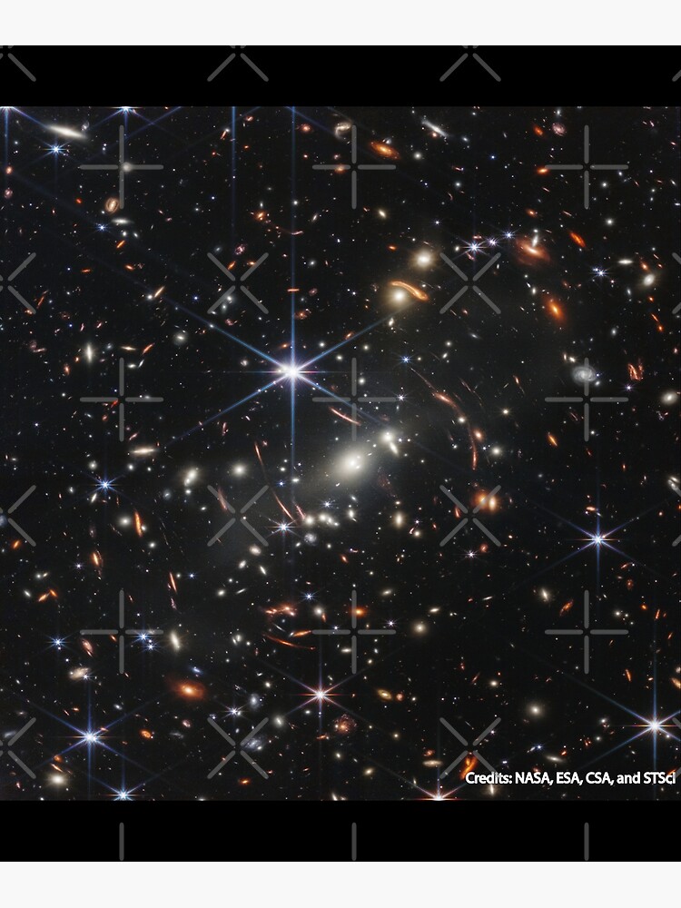 "The First Image From The James Webb Space Telescope 2022, galaxy ...