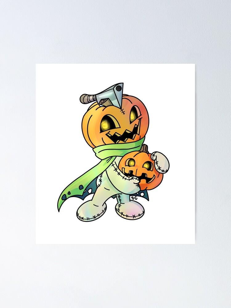 "Pumpkinmon Digimon" Poster for Sale by TLCart | Redbubble