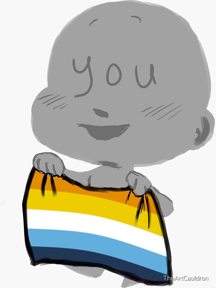 "AroAce Flag" Sticker for Sale by TheArtCauldron | Redbubble