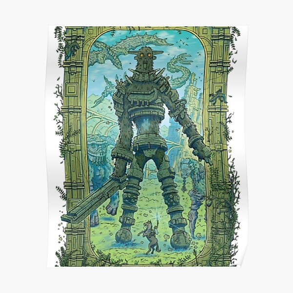 "Shadow of the Colossus" Poster for Sale by Uki9999 | Redbubble