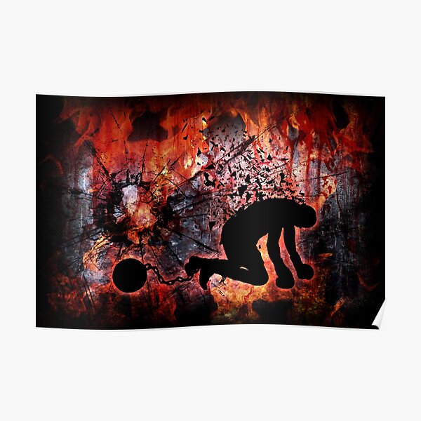 "Defeated" Poster by wintermedia | Redbubble