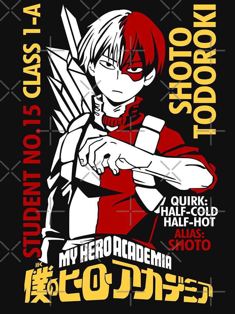 "Boku No Hero Academia - Shoto Todoroki" T-shirt for Sale by ...