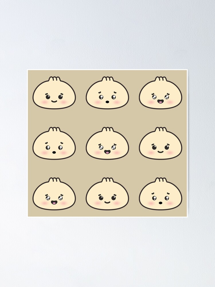 "Bao God of Dumplings" Poster for Sale by vashchen | Redbubble