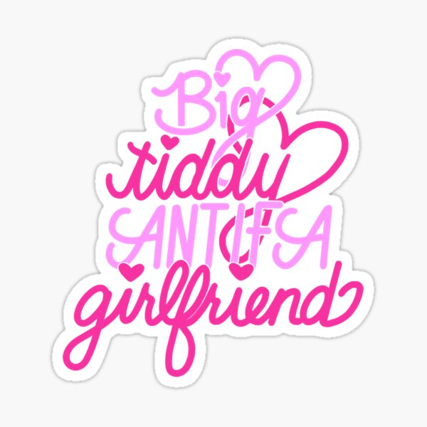 Pink Antifa Gf Sticker For Sale By Arthurpat68025 Redbubble