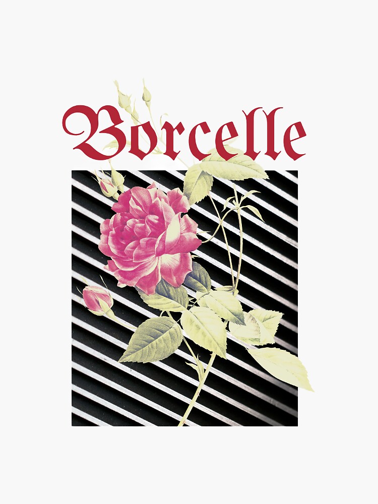"Borcelle" Sticker for Sale by Mahanuma22 | Redbubble