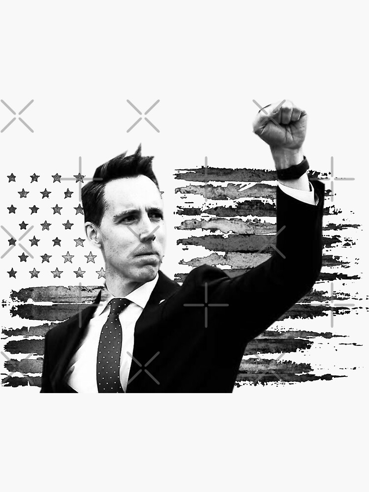 "Josh Hawley a Josh Hawley a Josh Hawley" Sticker for Sale by Aurms ...