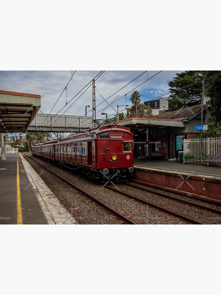 "Red Rattler, Ivanhoe Station, Victoria, Australia" Sticker for Sale by ...