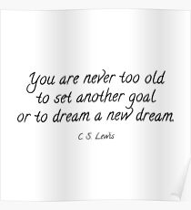 C S Lewis: Posters | Redbubble