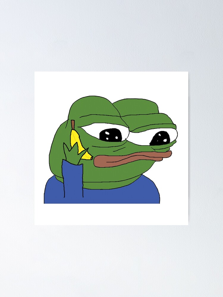 "Banana telephone Pepe the frog helper Apu" Poster for Sale by ...