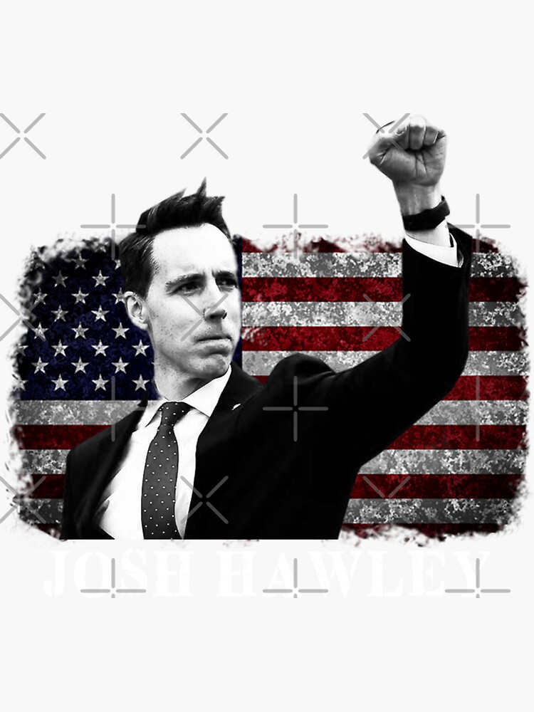 "Josh Hawley a Josh Hawley a Josh Hawley" Sticker for Sale by Aurms ...