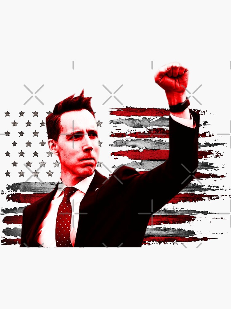 "Josh Hawley a Josh Hawley a Josh Hawley" Sticker for Sale by Aurms ...