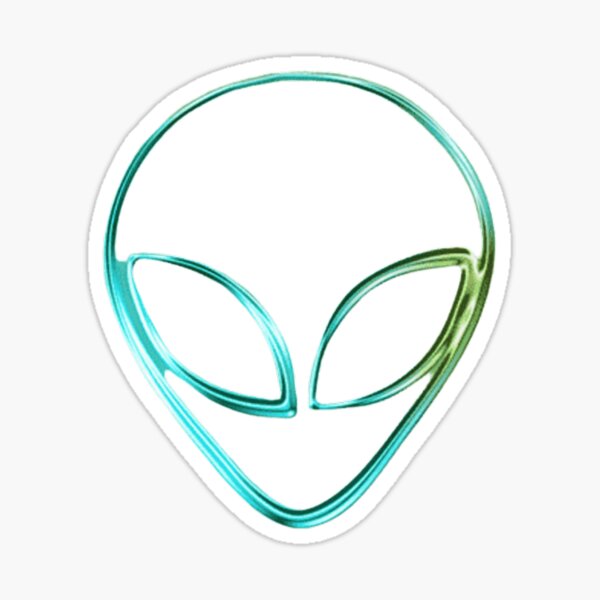 "transparent aliens " Sticker for Sale by Ultra-Modern | Redbubble