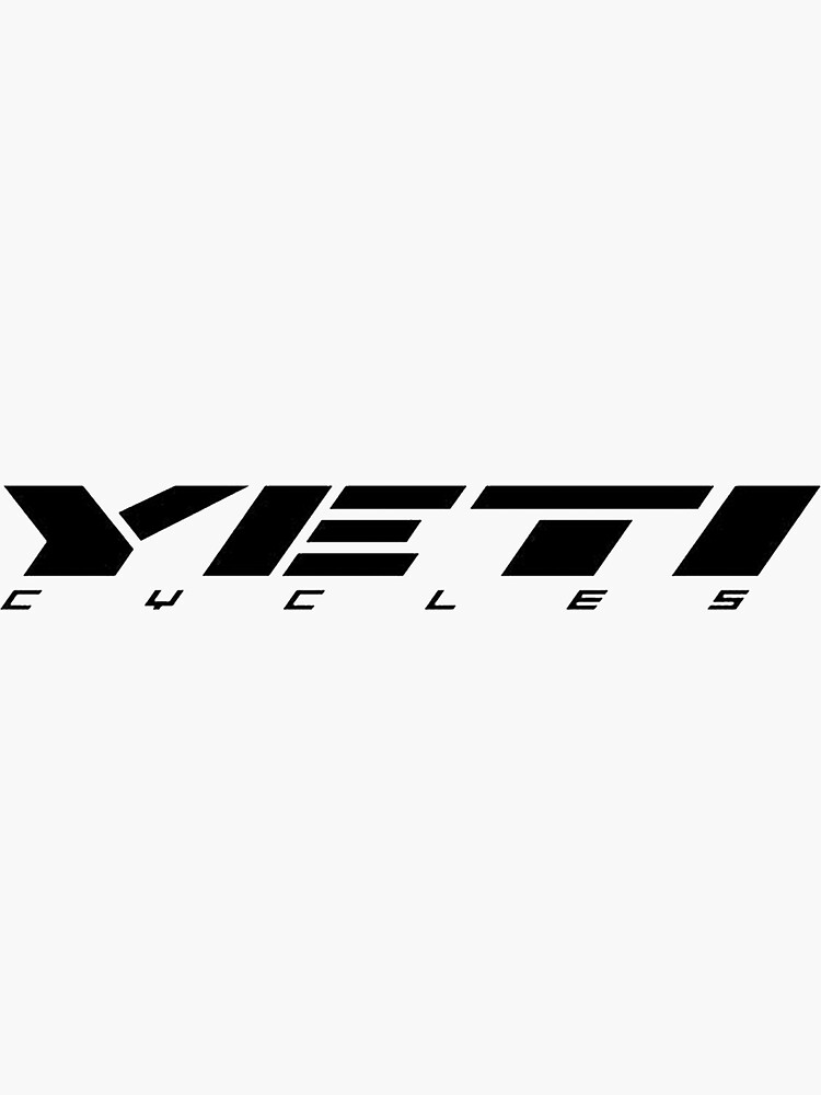 "yeti > bikes 1,yeti > mountain bikes 2,mountain > bikes 3" Sticker for ...